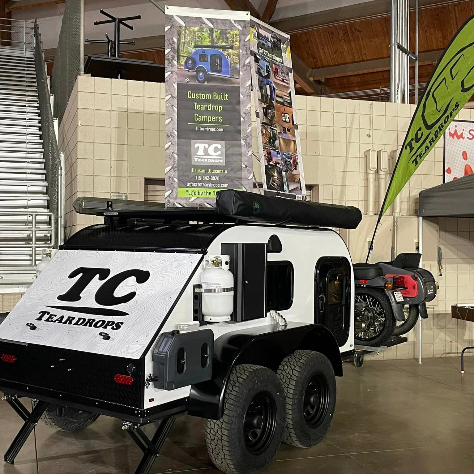 TCTeardrops LLC Custom Built Camping Trailers